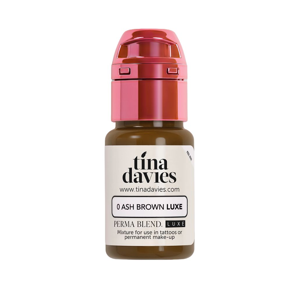 Perma Blend Luxe PMU Ink - Tina Davies Ash Brown 15 ml | imaxshop.com