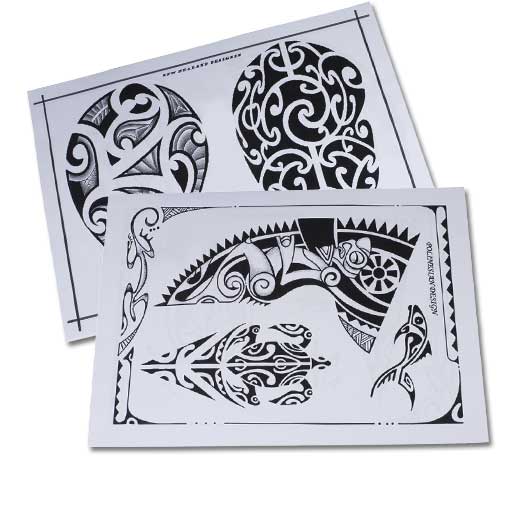 Maori Tribal Set 17 + Polinesian Set 16 | imaxshop.com