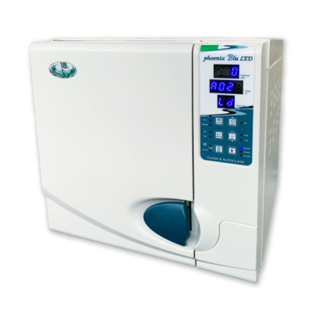 Autoclave PHOENIX Blu LED 18L USB | imaxshop.com